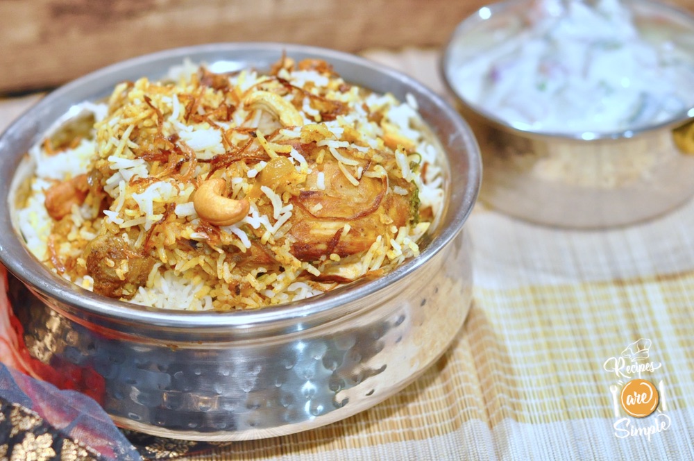 Fried Chicken Masala Biryani - Our new Favourite - Recipes are Simple